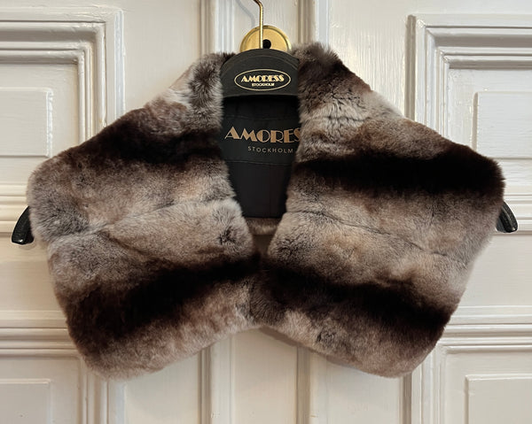 Liten rex kanin krage – Amoress Stockholm